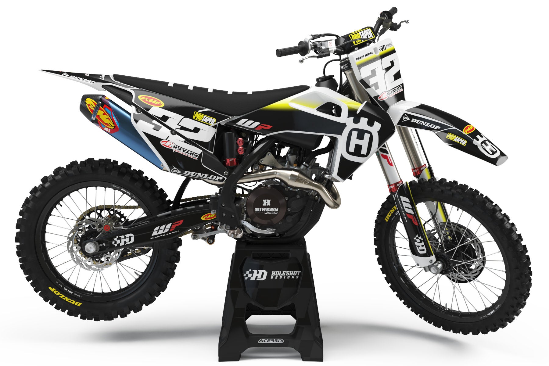 Husqvarna RAVAGE Graphics Kit | Holeshot Designs
