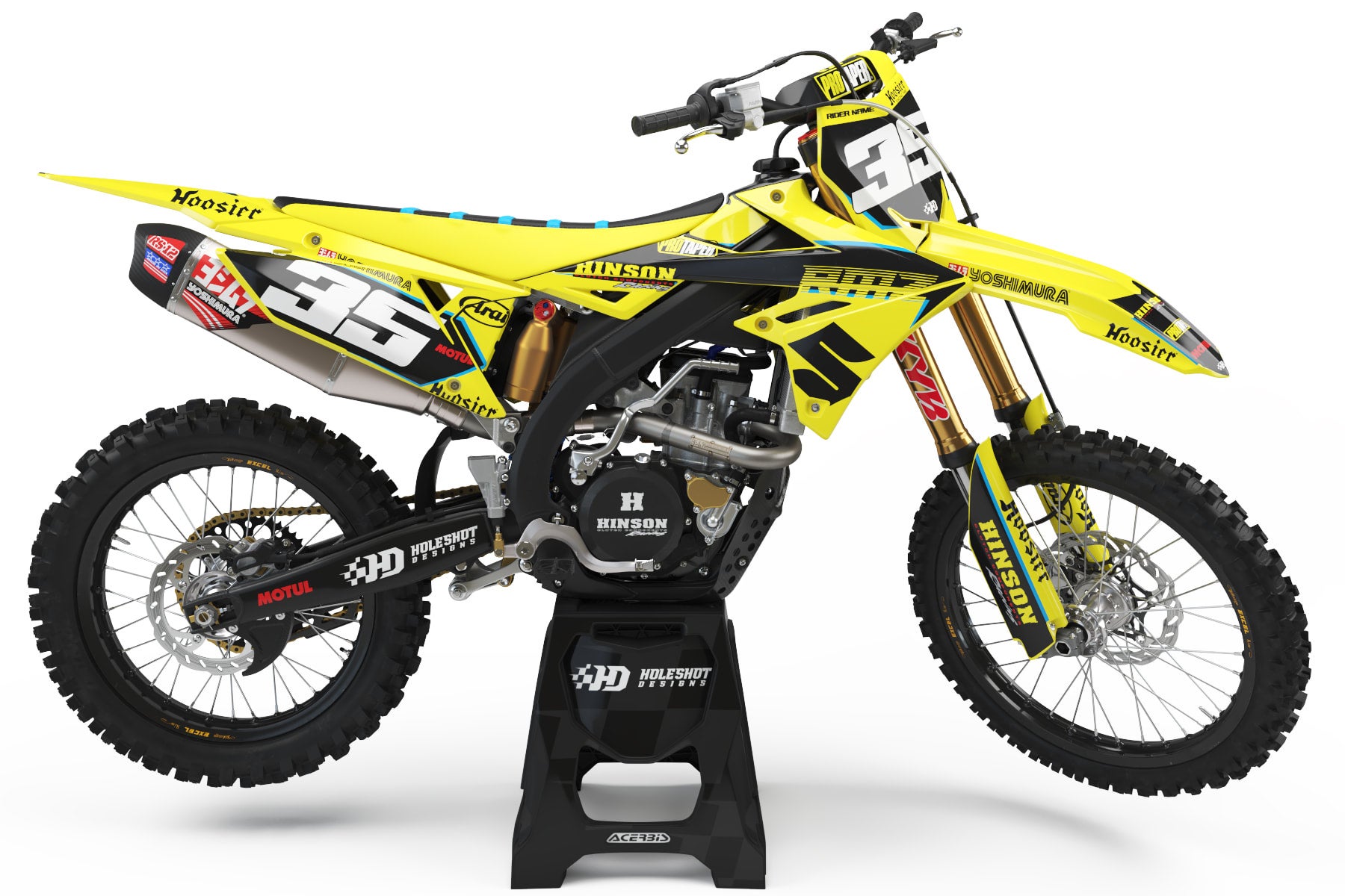 Suzuki SOVEREIGN Graphics Kit | Holeshot Designs