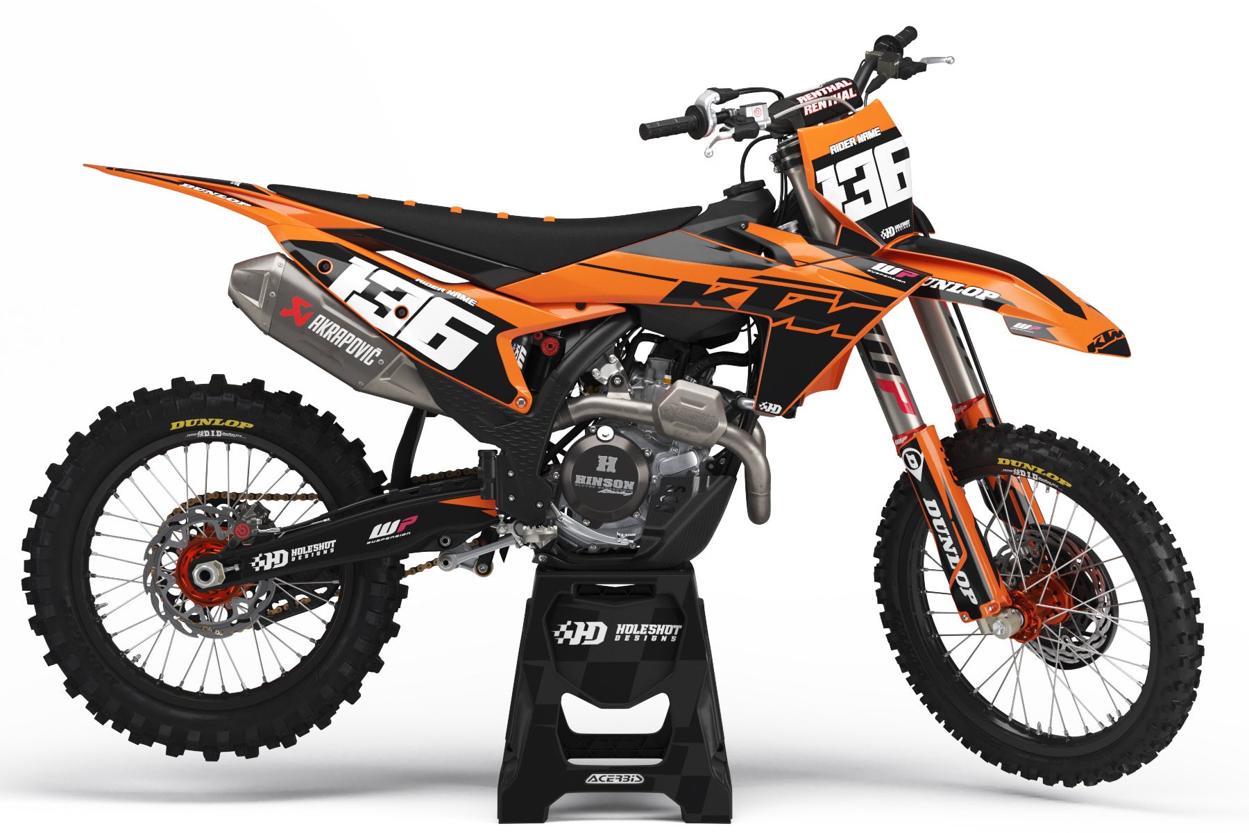 KTM Graphics | Holeshot Designs