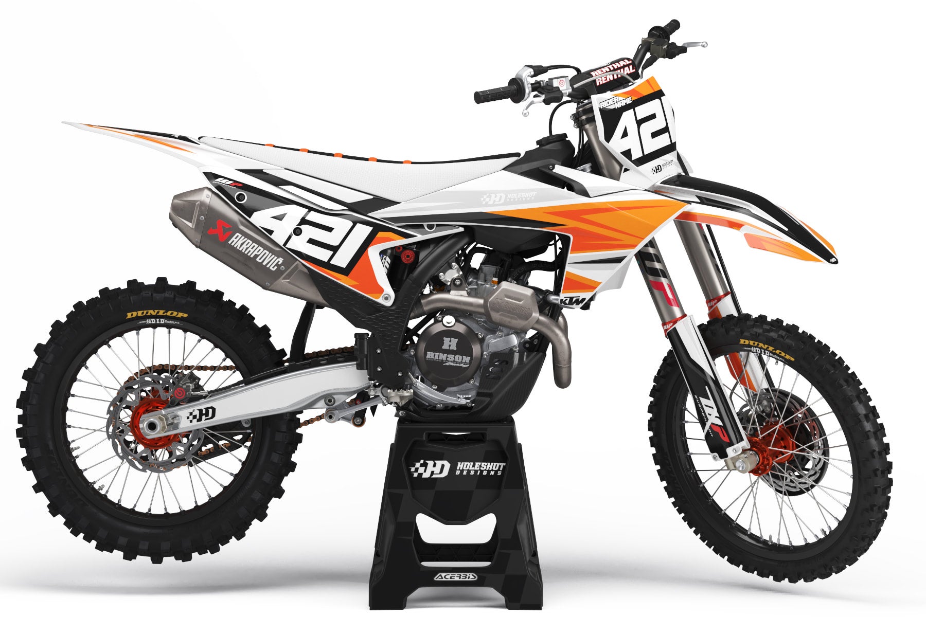 KTM PACE Graphics Kit | Holeshot Designs
