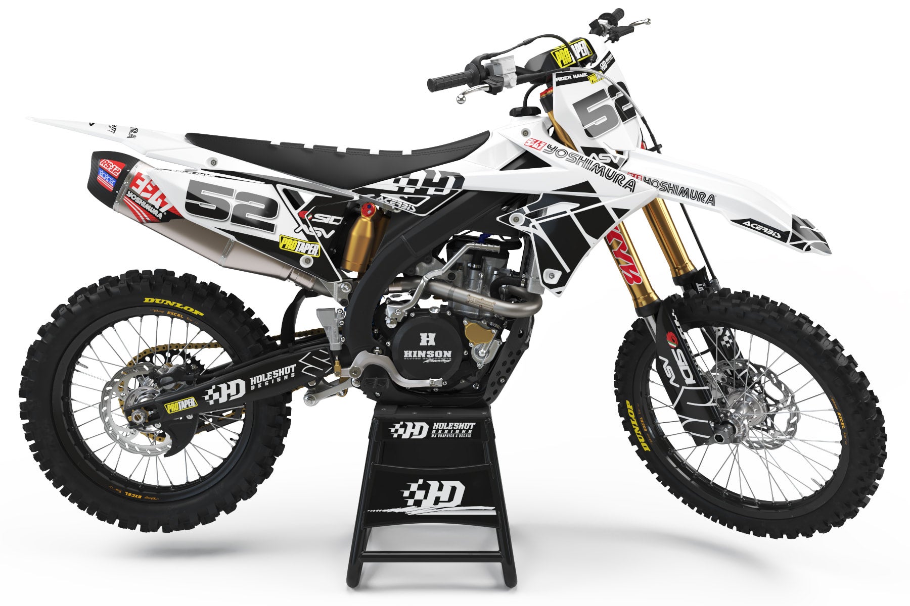 Suzuki WHIP Graphics Kit | Holeshot Designs