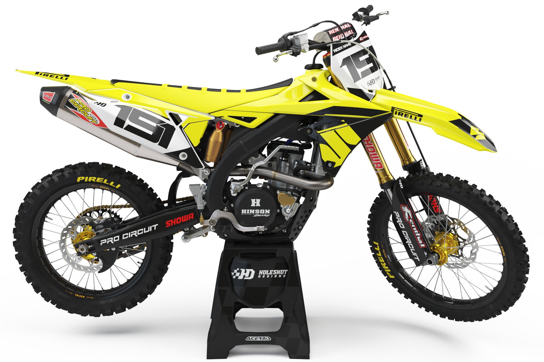 Suzuki STAPLE Graphics Kit | Holeshot Designs